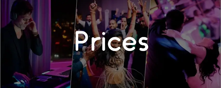 Wedding DJ Pricing Sheet 📄 Wedding DJ Prices 💵